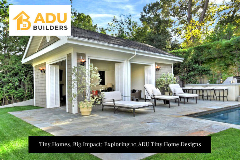 Tiny Homes, Big Impact: Exploring 10 ADU Tiny Home Designs - ADU ...
